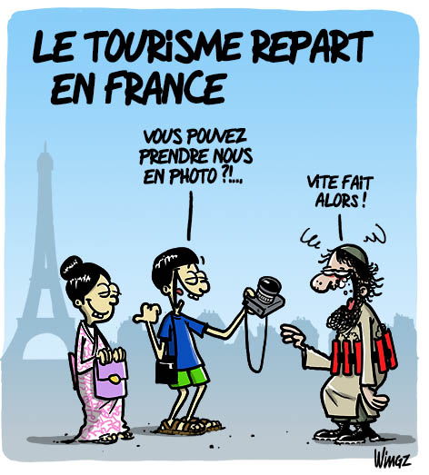 Le Tourisme Repart En France WINGZ Dessinateur De Presse Le Tourisme Repart En France WINGZ Dessinateur De Presse